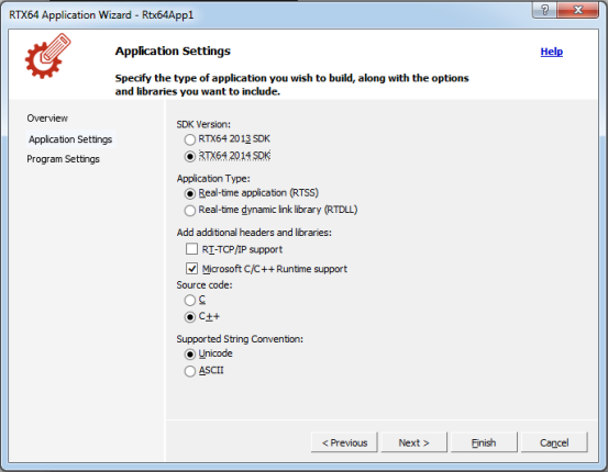 Using the Application Wizard in Visual Studio 2012